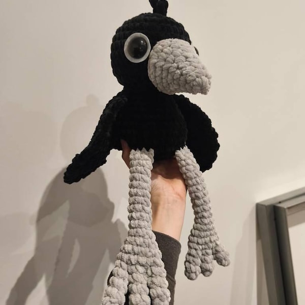 Enid the Crow Crochet Pattern PDF ONLY - Etsy