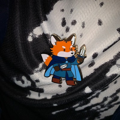Fox Rogue Enamel Pin, Dungeons and Dragons Enamel Pin, Dnd Rogue Pin - Etsy