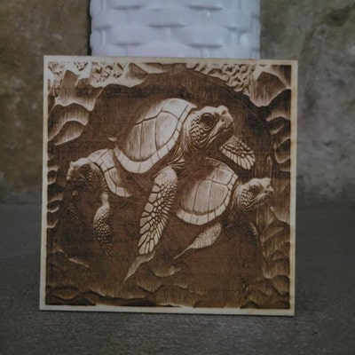 Laser Burn PNG 3D Illusion Engrave Laser Ready Digital Design File ...