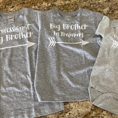 Matching Sibling Shirts, Personalized Sibling Shirts for 3 Kids Gift ...