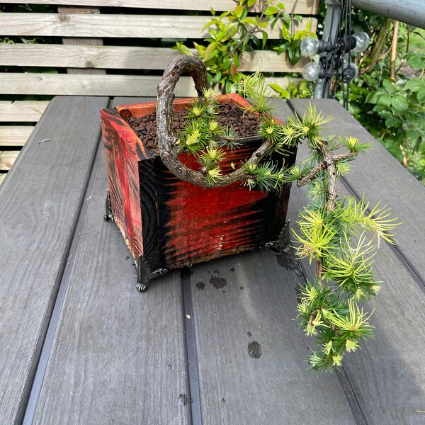 4 Pcs Chinese Old Style Vintage 43mm X49mm Metal Box Feet Maple Leaf ...