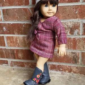 18 Inch Knee High Lace up Boots. Handmade to Fit 18 Inch Dolls | Etsy