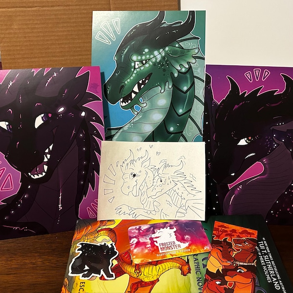 Wof - ARC 1 Portraits [A5 Prints] - Etsy