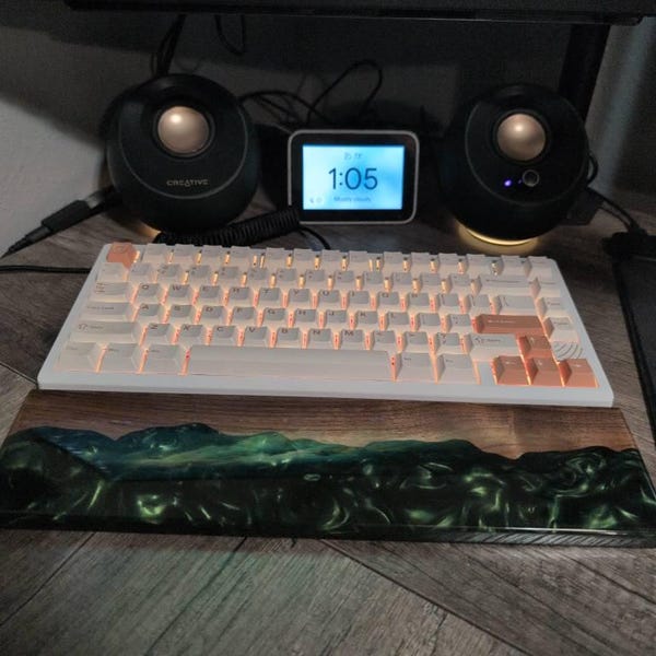 Wrist Rest Shark - Coral Resin,keyboard Wrist Rest, Ocean Gifts, Father ...