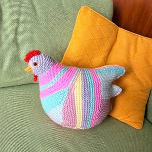 Knitted - Emotional Support Chicken® Pattern (original and Only Legal ...
