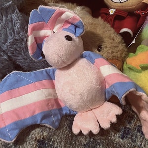 Aroace Batling Stuffed Plush Bat, Made to Order, Doll, Plushie, Softie ...