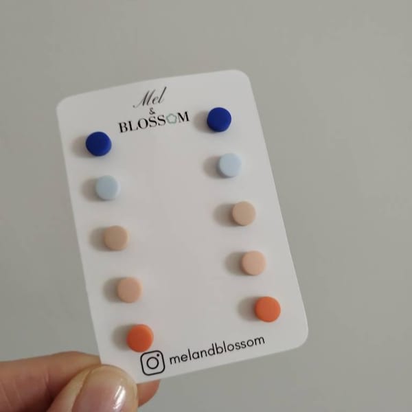 Choose Your Own Coloured Studs, Make Your Own Pack of Studs, Mini Studs ...