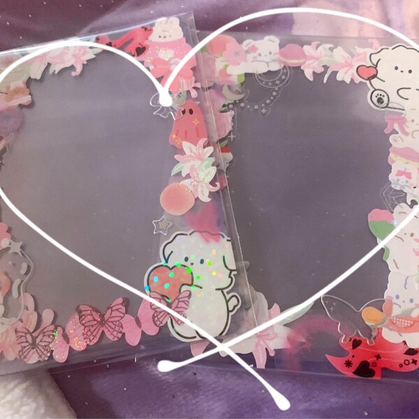 DIY Toploader Deco Kit read Description Kpop Bts Stationary Coquette ...