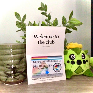 GAY Lifetime Membership Card Gay Pride Card LGBT Identity - Etsy