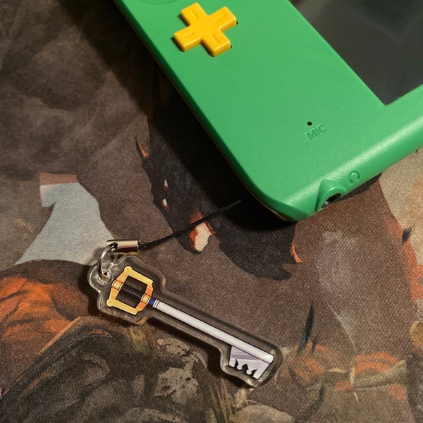 Video Game Sword Clear Acrylic Charm | Phone Charm, Video Game Charm ...