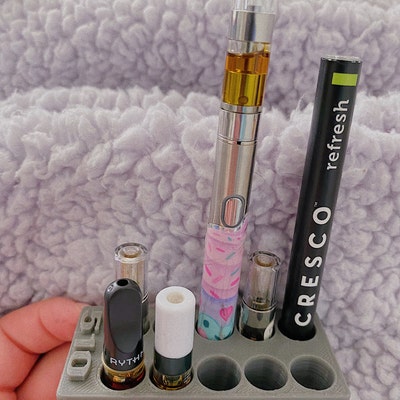 Vape Cartridge and Pen Storage/ 510 Vape Pen Cartridge Organizer - Etsy