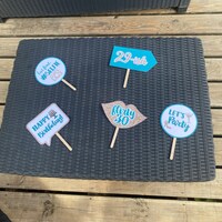 Funny Engagement Printable Photo Booth Props 12 Signs Gold - Etsy Canada