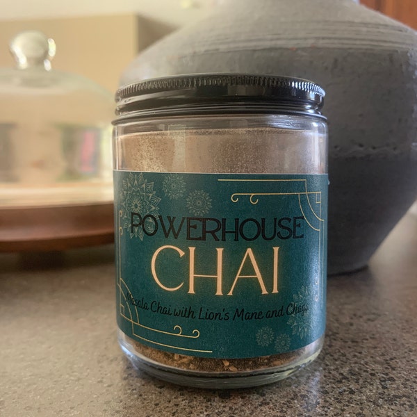 Organic Chai Tea With Lion's Mane and Chaga, Wild-harvested Chaga ...