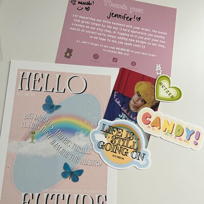 Tomorrow X Together TXT Lightstick Decals - Etsy