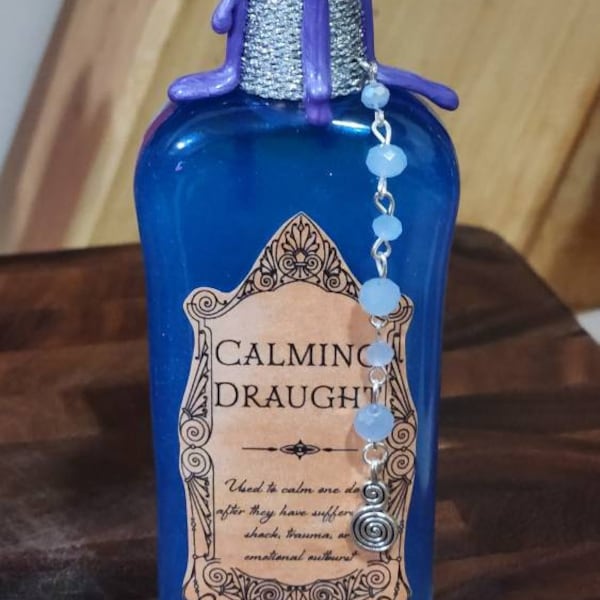 Calming Draught | Color Changing Potion | Magical Apothecary Potion Bottle | Witch and Wizard ...