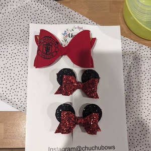 Sonic Bow-sonic Hair Bow-sonic Handmade Bow-sonic the Hedgehog Bow ...
