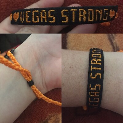 Custom Made Letter Thread Bracelets - Etsy