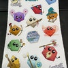Cute Dice Sticker Packs Cute Dnd Gift Kawaii Gift for Dm Dungeons ...
