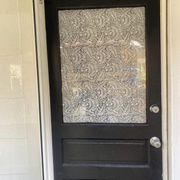 Pvc-free Green Branch Privacy Window Film, Frosted Window Film, Eco ...