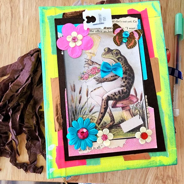 Trashy Junk Journal, Trash Junk Journal, Glue Book, Art Junk Journal ...