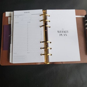 PRINTABLE A5 Recurring Tasks A5 Printable Inserts Weekly | Etsy