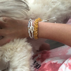Preppy Friendship Bracelets SET OF 2 - Etsy