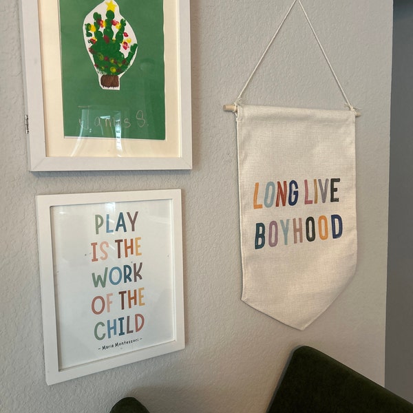 Play is the Work of the Child, Boho Classroom Decor, Play Therapy ...