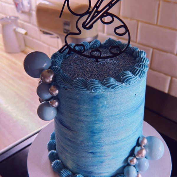 Martini Glass Cake Topper, Cocktail Glass Silhouette Cake Toppers ...