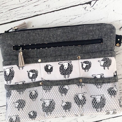 Purse Organizer PDF Sewing Pattern Instant Download Zipper - Etsy Australia