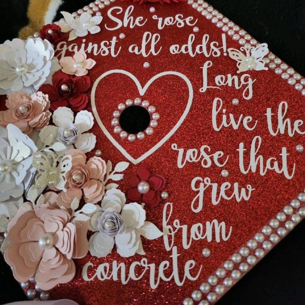 Custom Graduation Cap Topper Personalized Grad Cap - Senior Class of ...