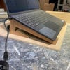 Wooden Laptop Stand.vector Laser Cut File CDR, SVG,PDF Cnc Files ...