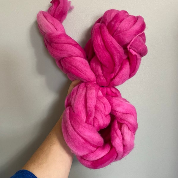 4oz Rambely Wool Roving | Hand Dyed | Combed Top | Sustainable Fiber ...