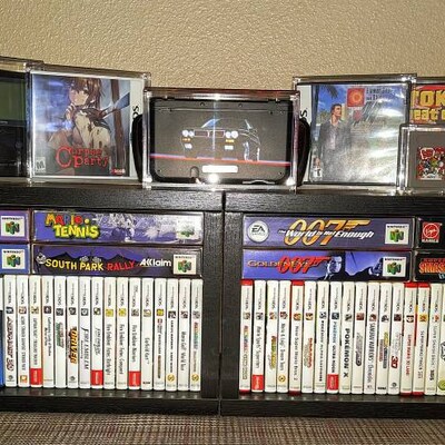 Acrylic Bitlounger S Modular Storage for Retro Video Games Cover for ...