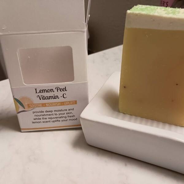 Organic Dish Soap Bar 6.5oz Clean Kitchen, Laundry and Dishes, Natural ...