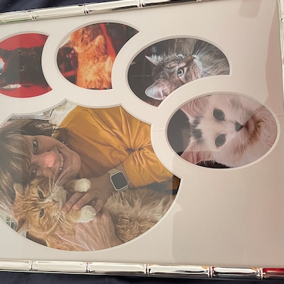 Picture Framing Mat Oval Opening Two Layer Matting Choose Size & Color ...