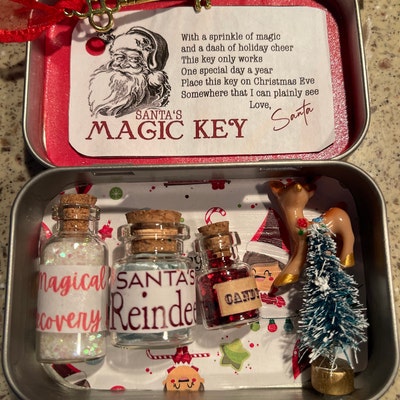 Christmas Magic Reindeer Food Elf Recovery Dust Santa Magical Key ...