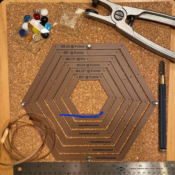 Stained Glass Spinner Jig Fixture - Etsy