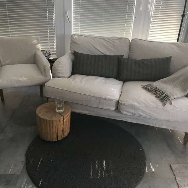 STOCKSUND 2-seat Sofa Cover Slipcover Hand Made With Multiple Color and ...