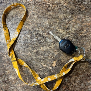 Spring Fabric Lanyards Spring Lanyards Floral Pastel Lanyard Spring ...