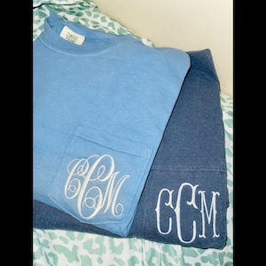 Monogrammed Ladies Baseball Tees Personalized Embroidered - Etsy