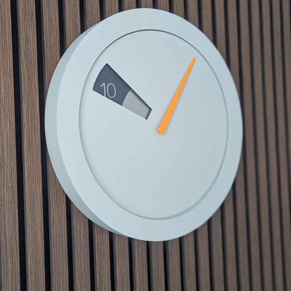 Desk Clock, Modern and Unique Sporty Design - Modern Minimalist Desk ...