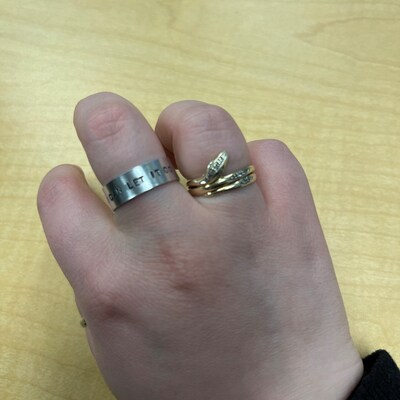 OBX Character Inspired Rings Adjustable - Etsy