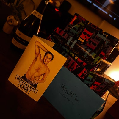 Bruce Spring Clean Funny Birthday Card - Etsy