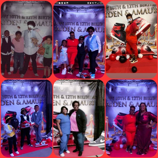 Trunk Party Backdrop 2 - Background - Custom - Step and Repeat ...