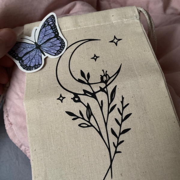 Crystal Bag | Tarot Bag | Oracle | Canvas | Herb | Runes | Pendulum ...