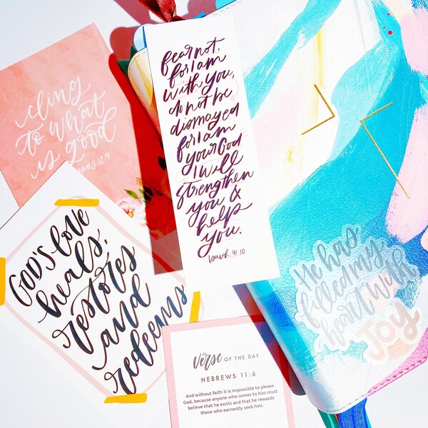 Isaiah 41:10 Bookmark | Christian Bookmark Scripture Bookmark | Reading ...