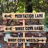 Custom Hiking Trail Signs on Reclaimed Pallet Boards Personalized With ...