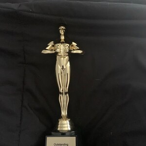 Golden Plunger You Stink Award with 3 lines of custom text | Etsy