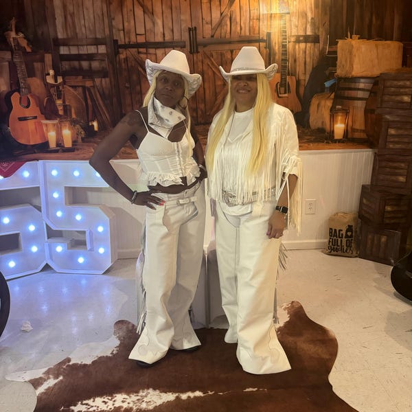 Women’s Western Cowgirl Suede Leather Chap Fringes - Women Riding ...