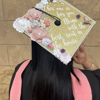 Custom Graduation Cap Topper Personalized Grad Cap Senior Class Gift ...